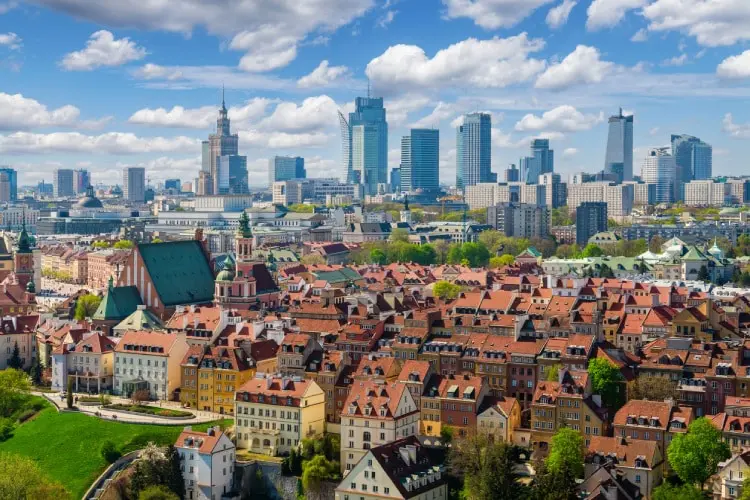 15 pontos turísticos de Varsóvia que vão te deixar impressionado